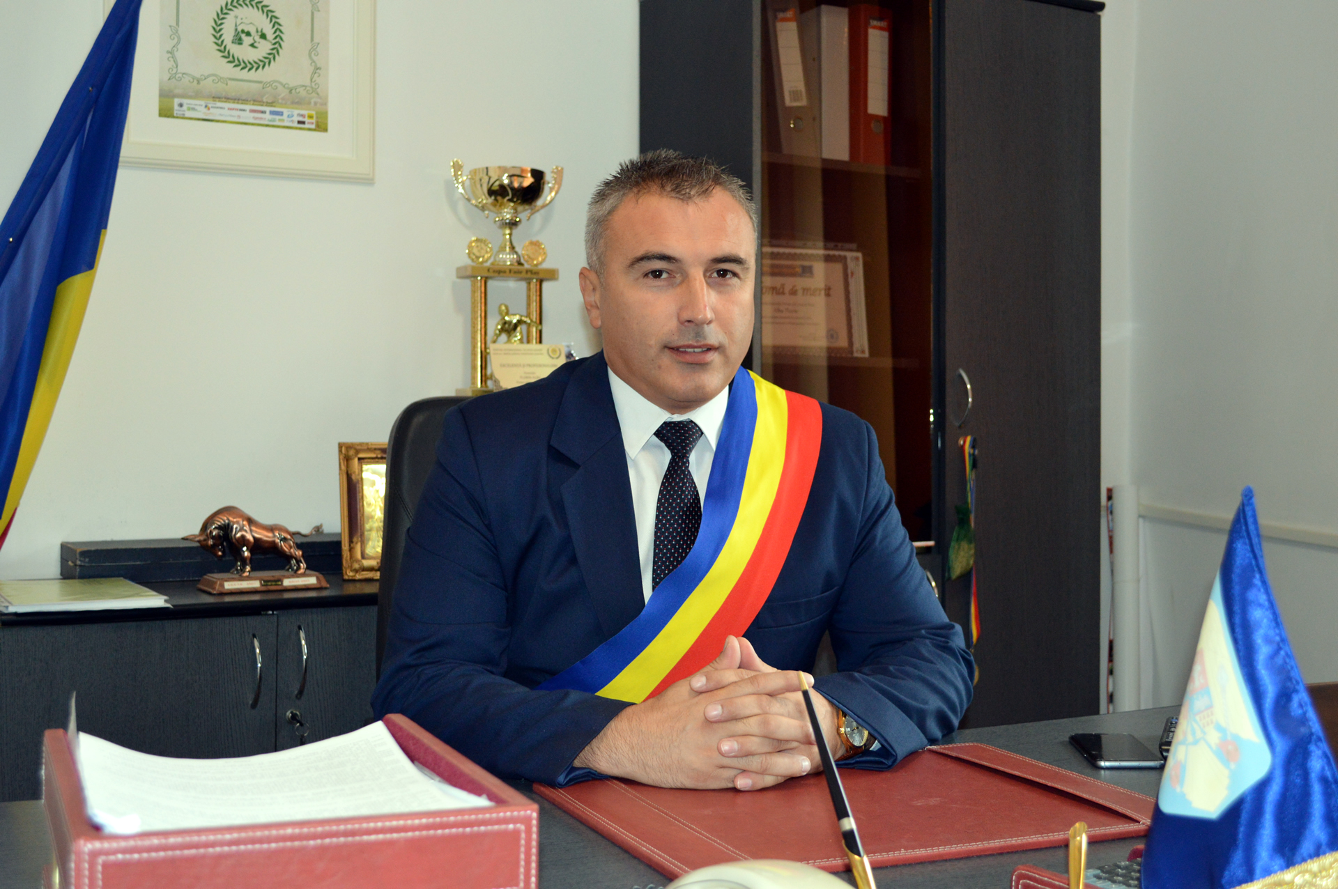 Florin Alba, Primarul Comunei Băcia - Primaria Comunei Bacia